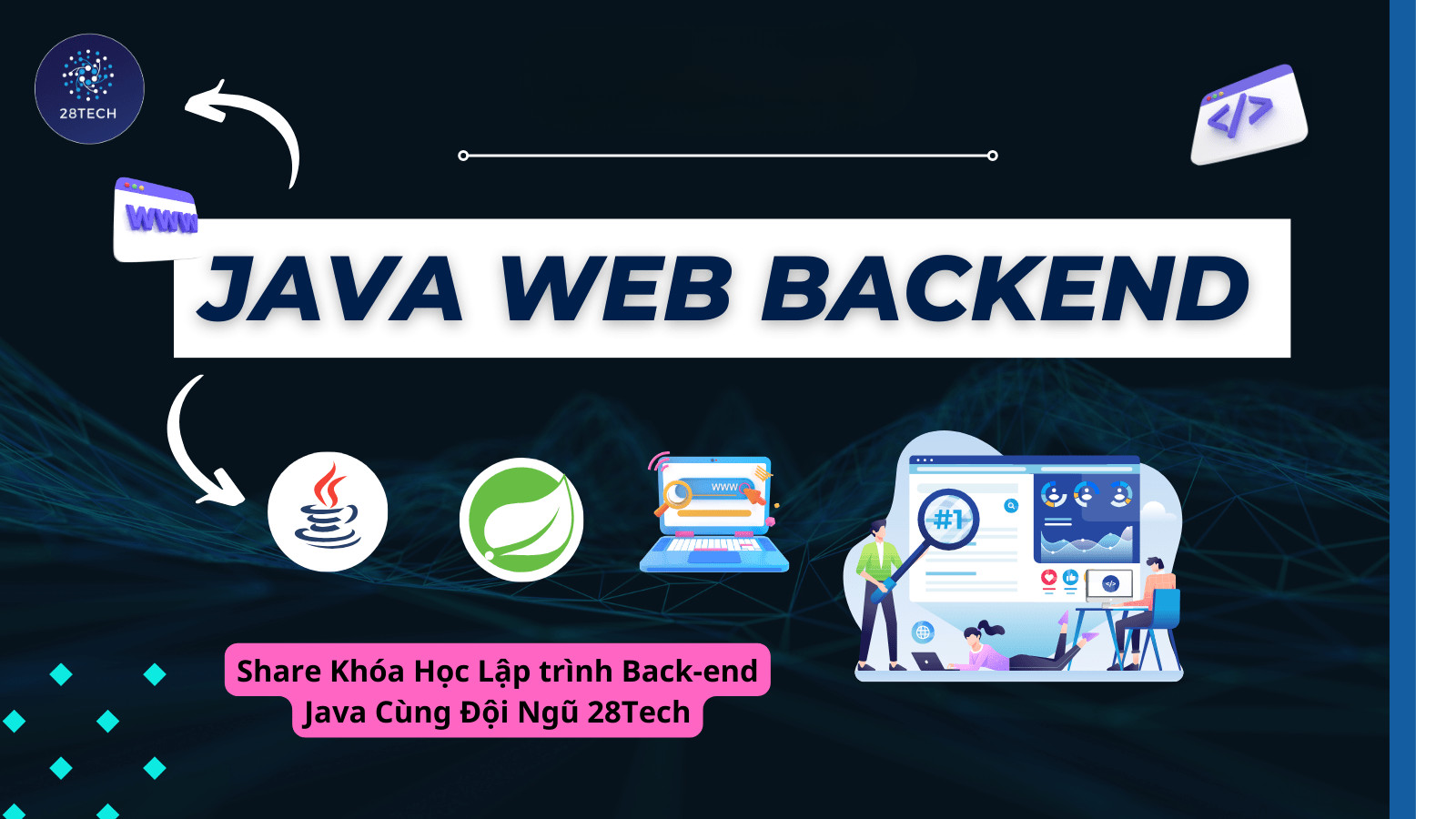 Khóa Học Lập trình Back-end Java Cùng Đội Ngũ 28Tech - Vua Khóa Học